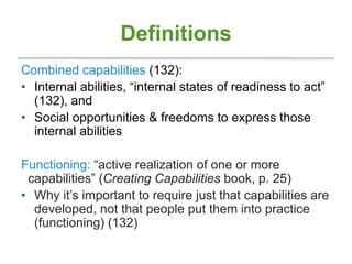 Martha Nussbaum on the political role of philosophy and the ...