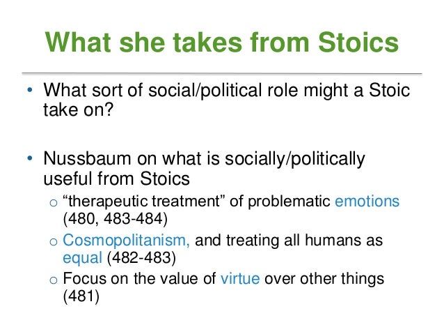 Martha Nussbaum on the political role of philosophy and the "capabili…