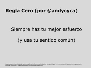 The cult of done manifesto (español) | PPTX