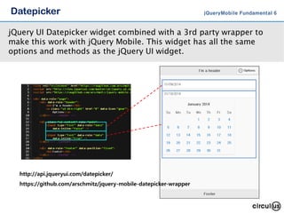 Start IoT with jQueryMobile - 기초6 | PPT