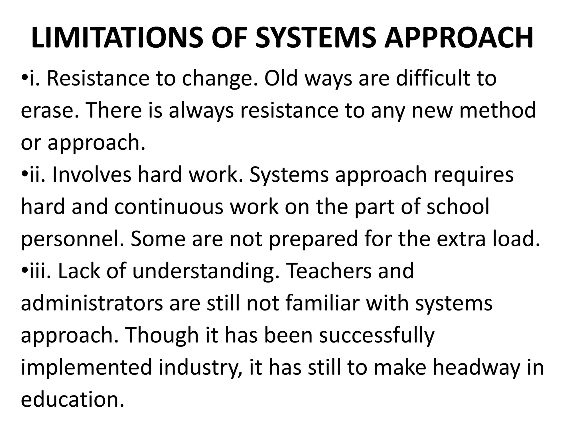 Hardware, software and systems approach to educational | PPTX