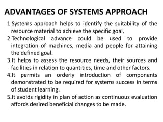 Hardware, software and systems approach to educational | PPTX