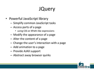 JQuery | PPT