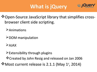 jQuery for beginners | PPT