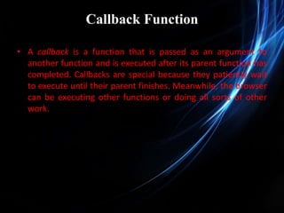 Javascript & Jquery | PPT