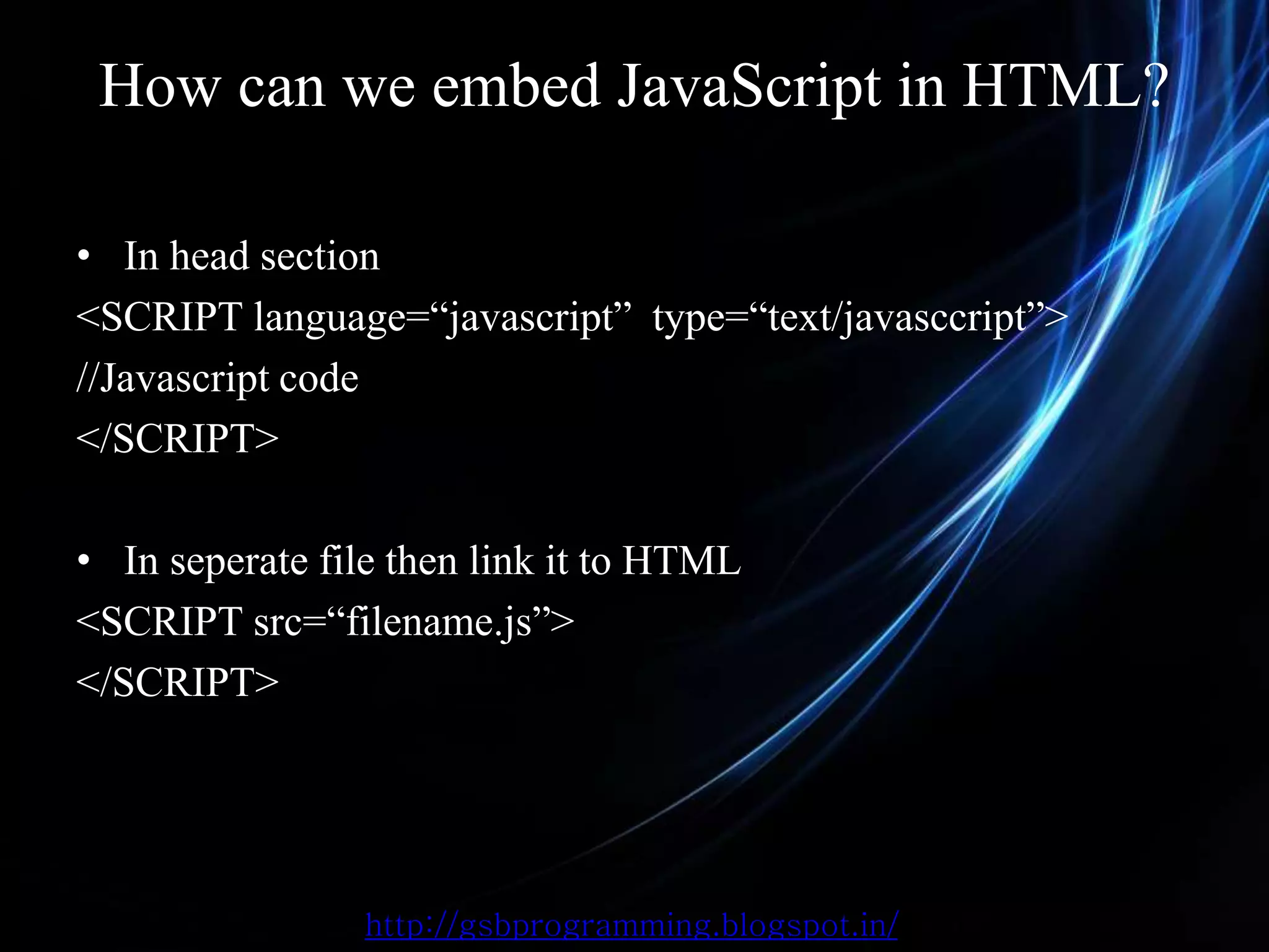 Introduction to Jquery | PPTX