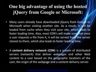 Introduction to Jquery | PPTX