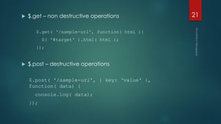 Introduction to jQuery | PDF