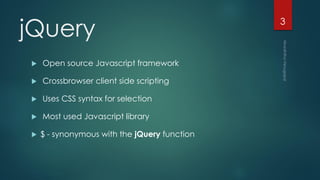 Introduction to jQuery | PDF