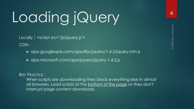 Introduction to jQuery | PPT