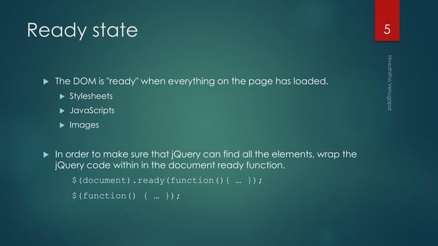 Introduction to jQuery | PDF