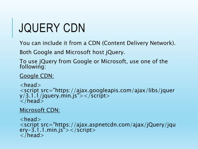 Jquery Complete Presentation Along With Javascript Basics Ppt 8320