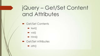 Pengenalan JQuery | PPTX