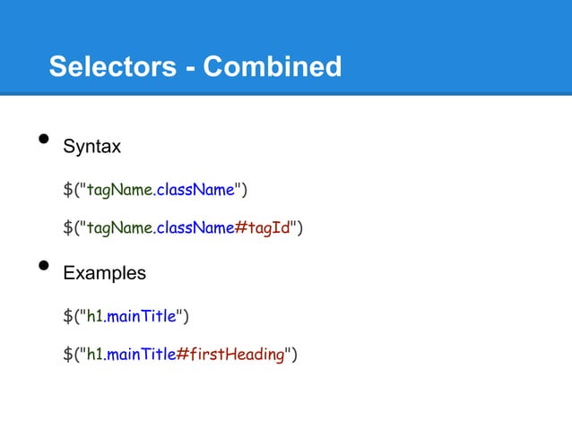 jQuery for beginners | PDF