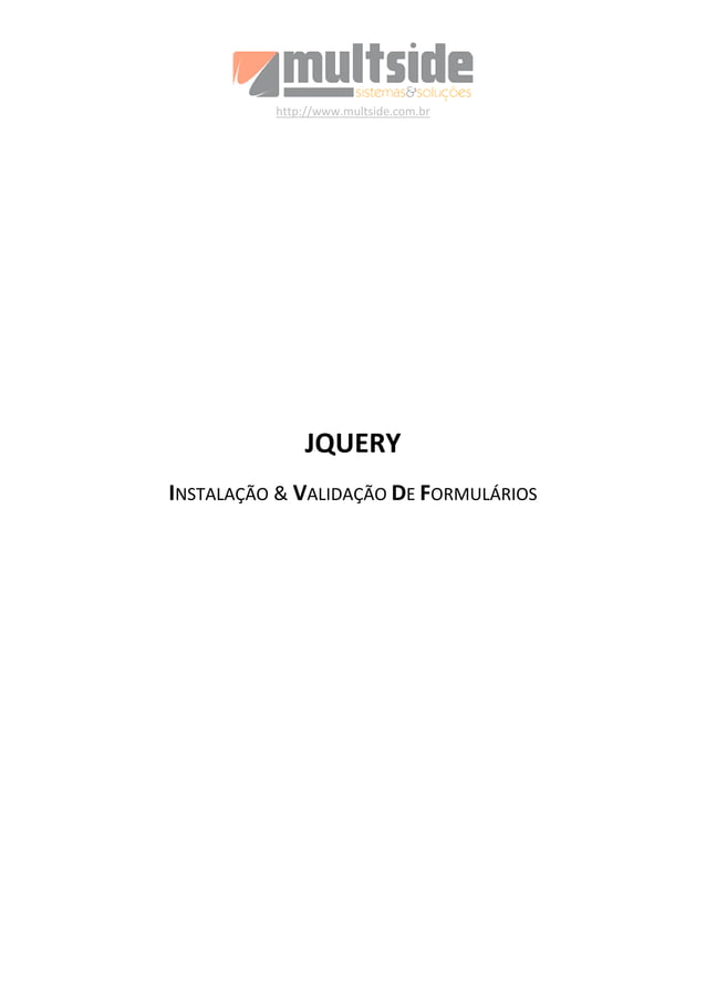 Javascript - Biblioteca Jquery | PDF