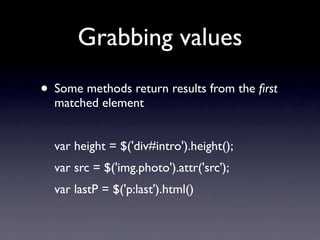 jQuery in 15 minutes | PPT