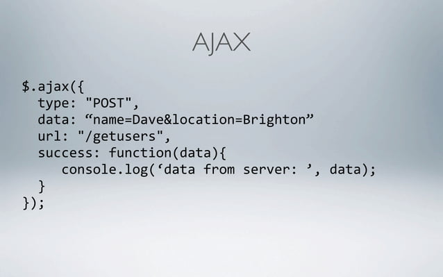 An introduction to jQuery | PPT