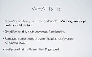 An introduction to jQuery | PPT