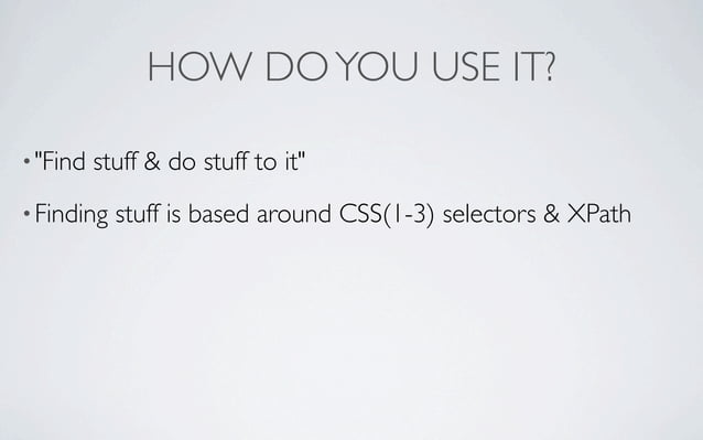 An introduction to jQuery | PPT