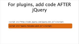 Jquery plugins | PPT