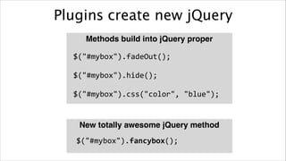 Jquery plugins | PPT
