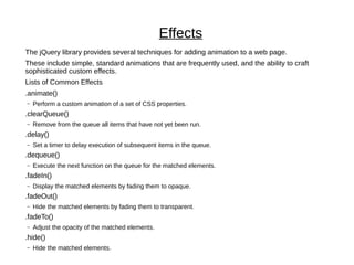 Jquery for Beginners | PPT