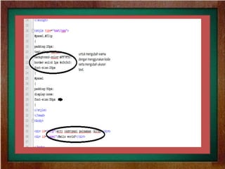 Jquery siti indriyani | PPT