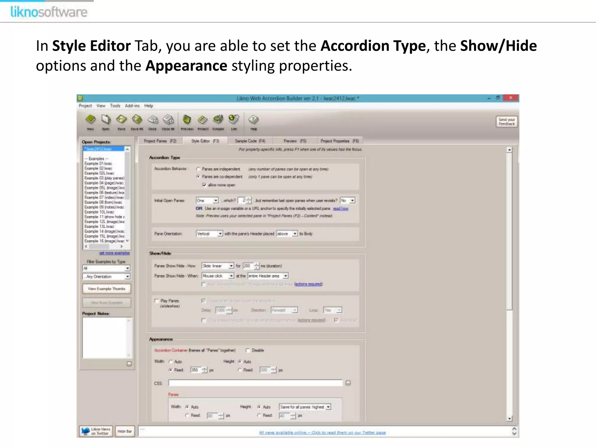 jQuery web Accordion | PPT