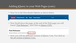 jQuery - Web Engineering | PPT