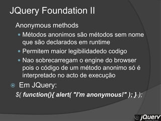 Jquery a technical overview | PPT
