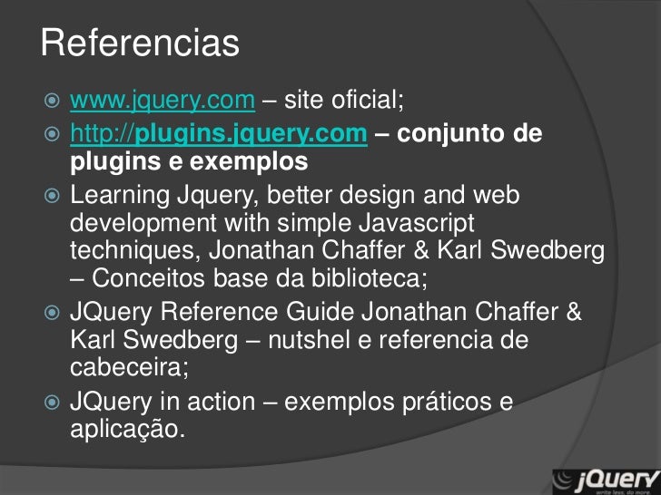 Jquery a technical overview