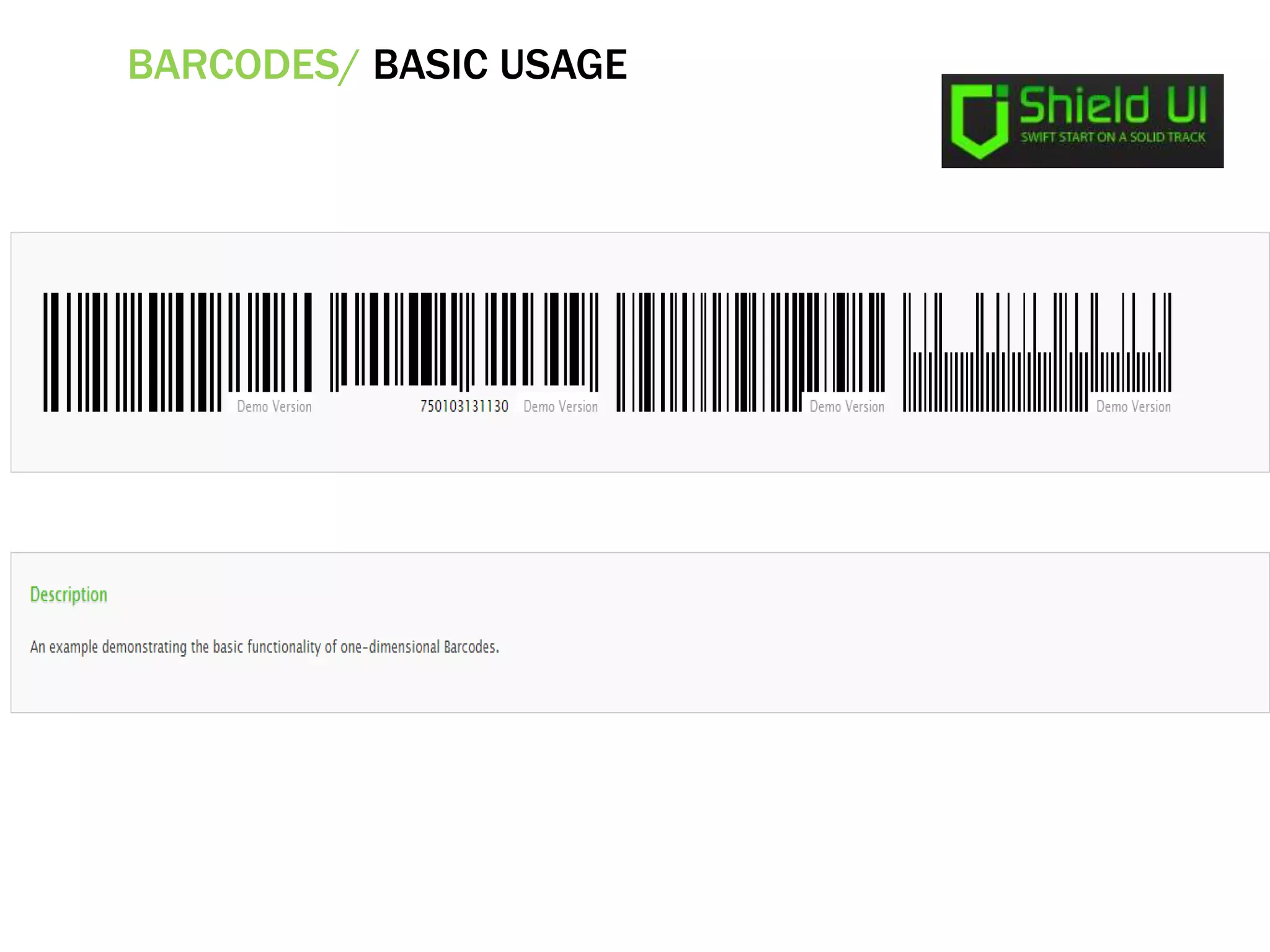 jQuery Barcodes | PPT