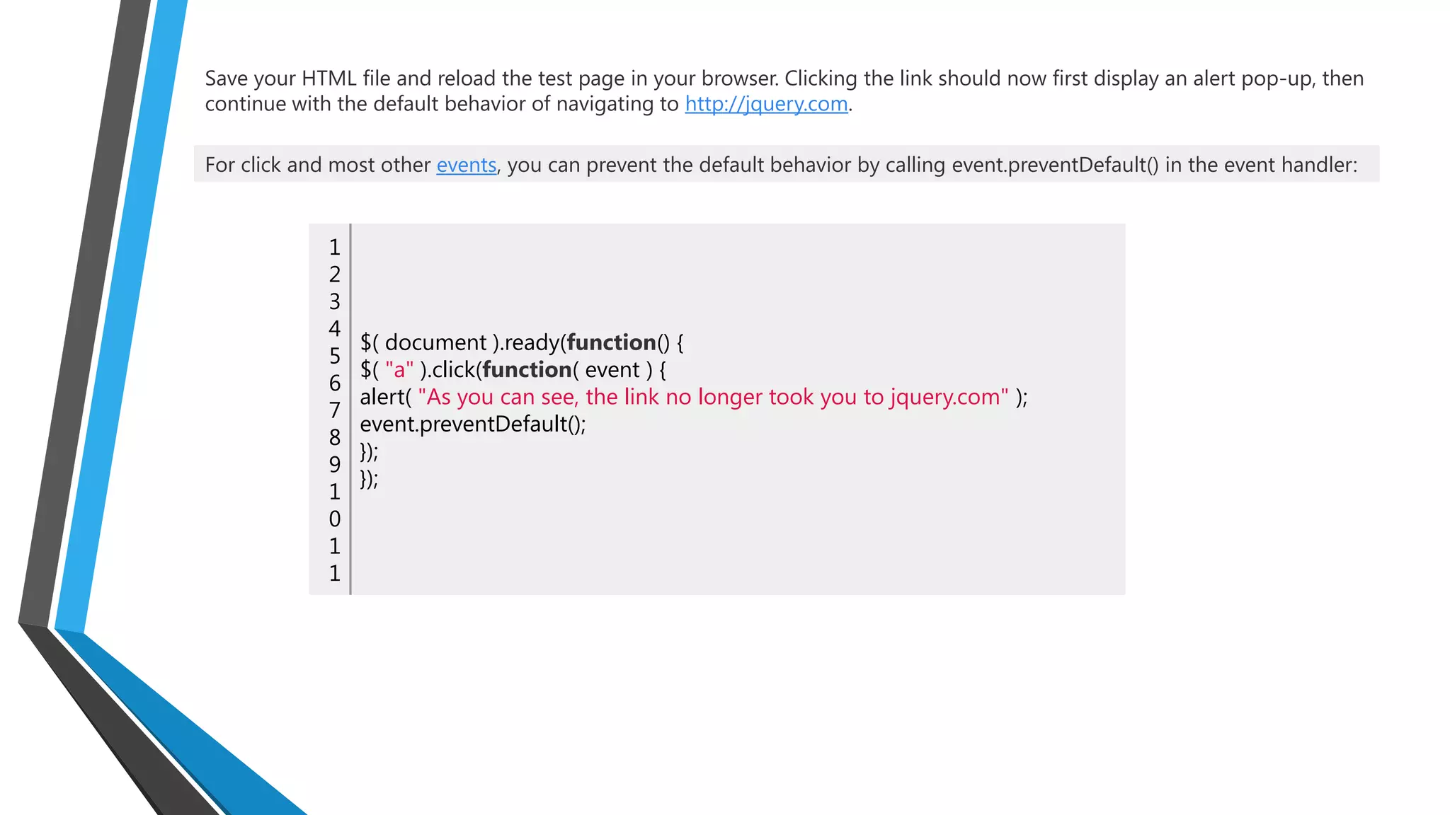 jQuery basics | PPTX