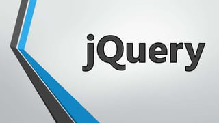 jQuery basics | PPTX