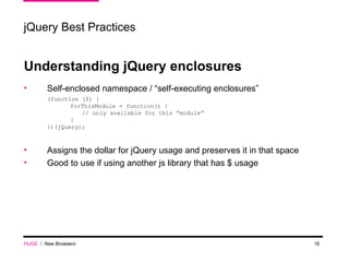 Jquery Best Practices | PPT