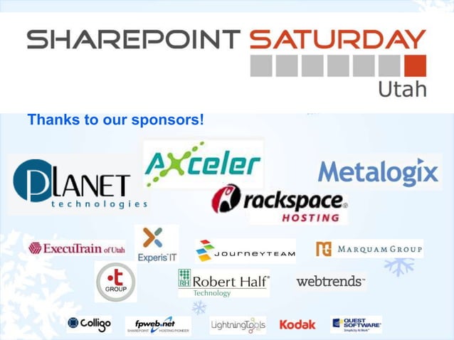 SharePoint - Creating Beautiful Yet Powerful Dashboards Using jQuery | PPT