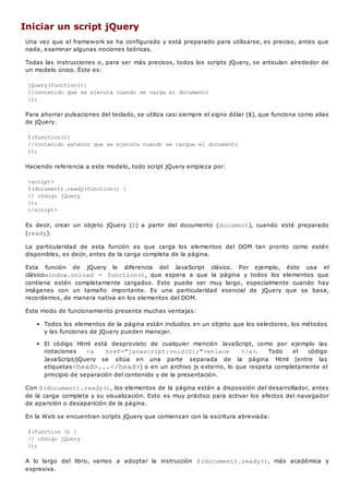 J query el framework de la web luc van lancker-1504 | PDF