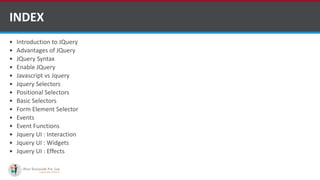jQuery for web development | PPT