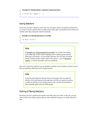 J query fundamentals | PDF