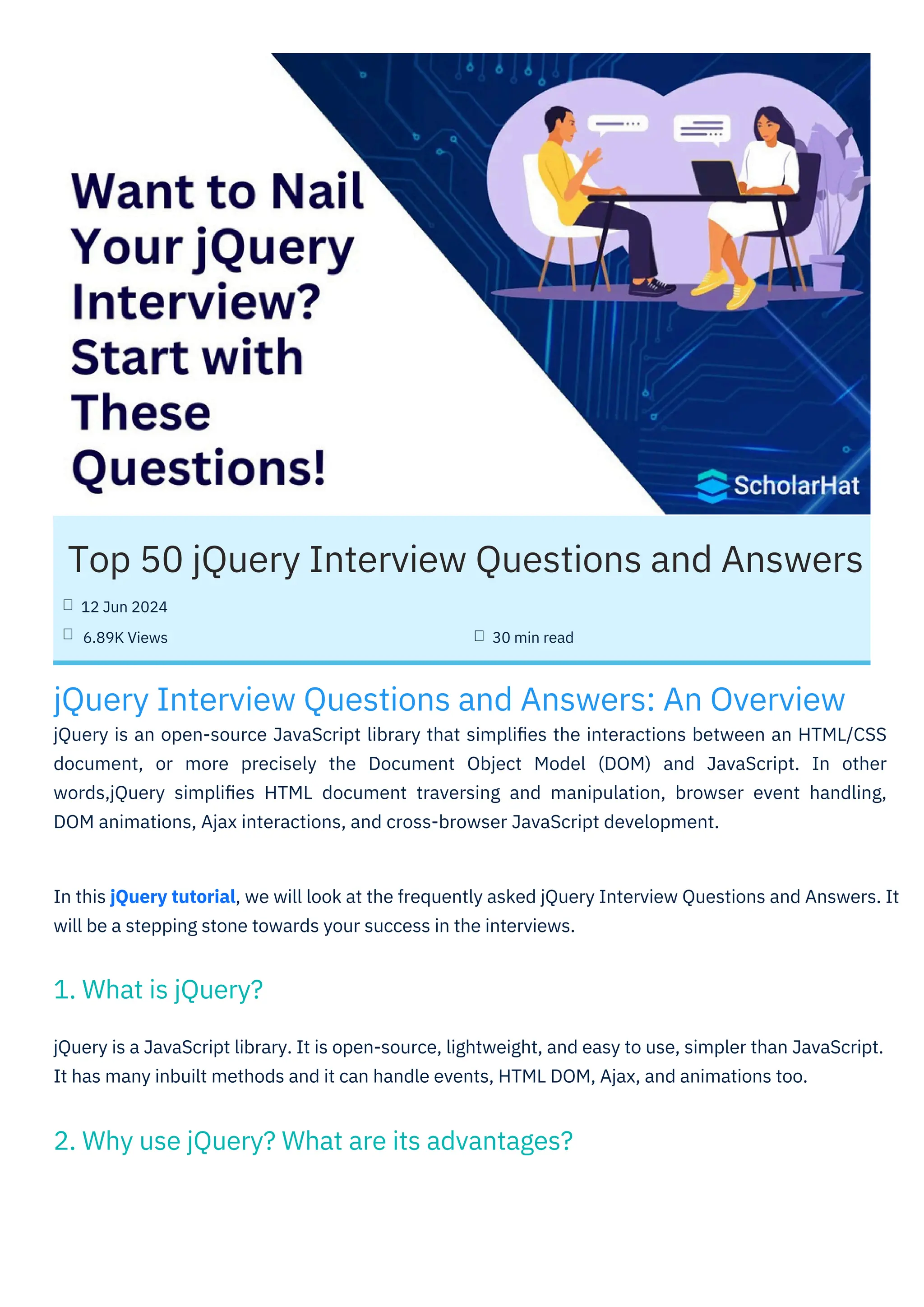 jQuery Interview Questions By ScholarHat.pdf