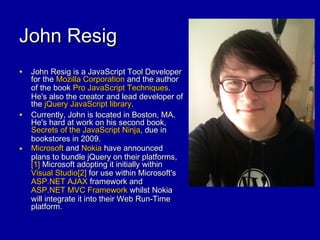 JQuery introduction | PPT