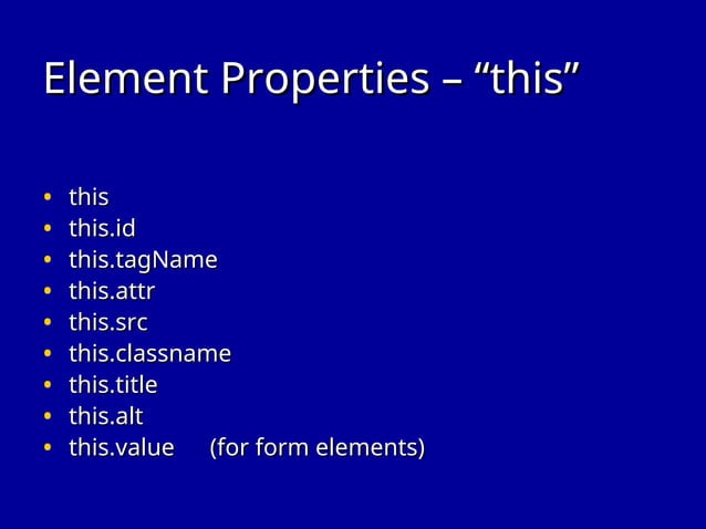jQuery Introduction/ jquery basic concept | PPT