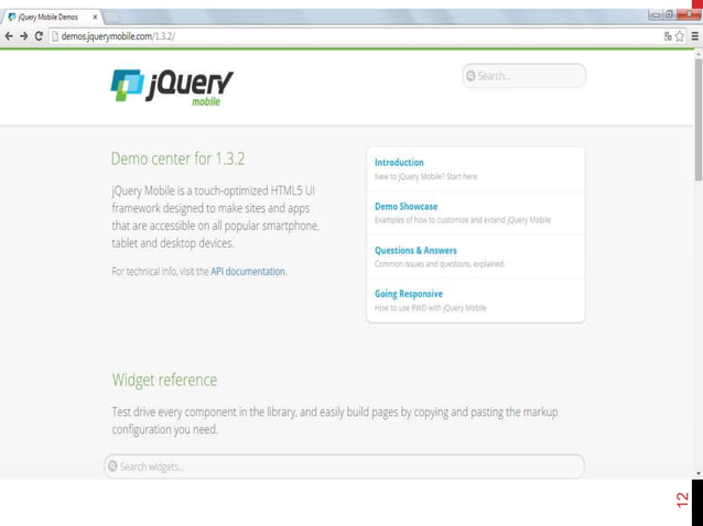 jQuery Mobile | PPT