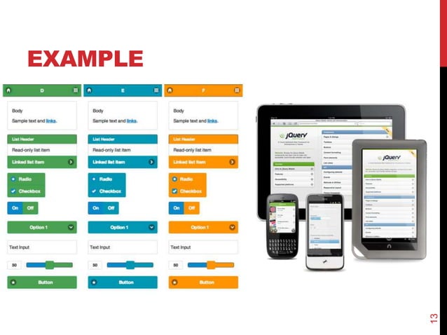 jQuery Mobile | PPT