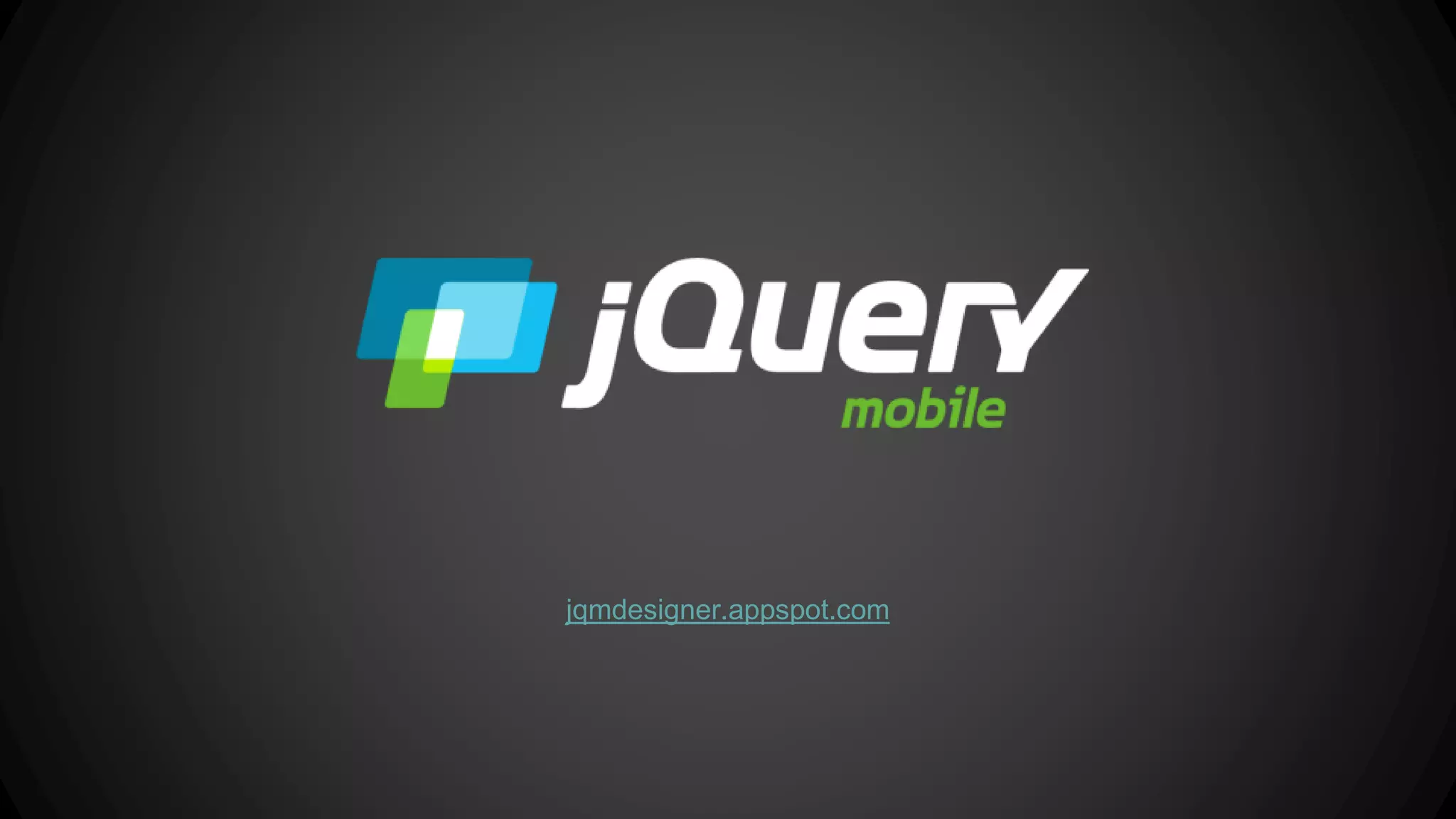 jQuery Mobile Introduction ( demo on EZoapp ) | PPT
