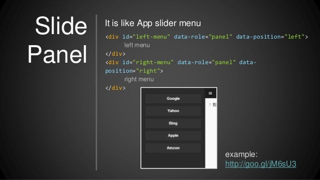 Jquery Mobile Introduction Demo On Ezoapp