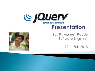 J querypresentation | PPT