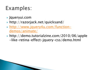 J querypresentation | PPT