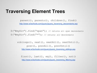 Jquery presentation | PDF