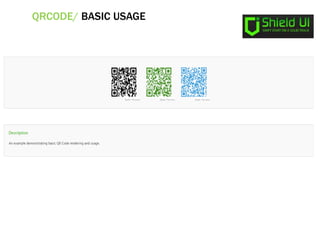 jQuery QR Code | PPTX